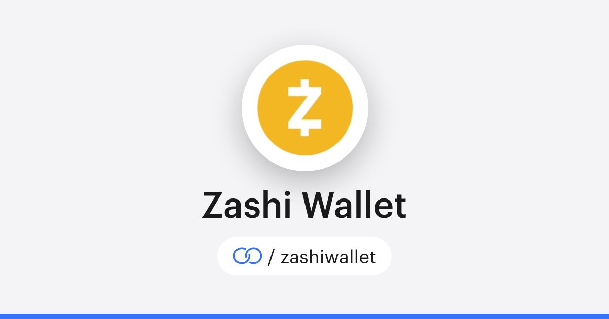 Zashi Wallet (/zashiwallet) · solo.to