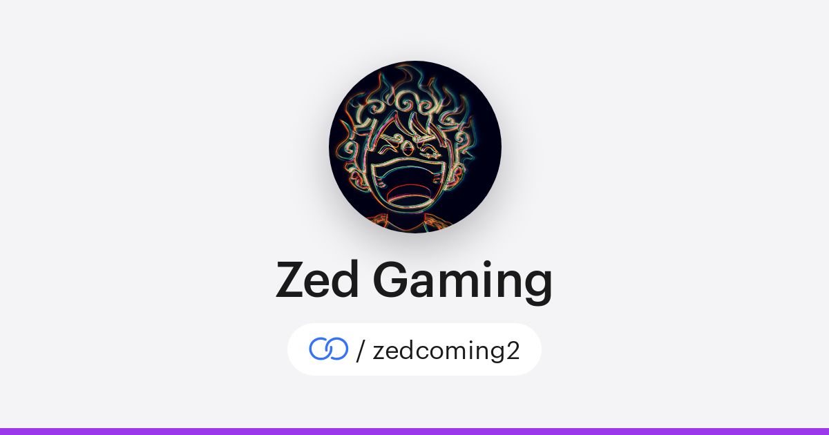 Zed Gaming (/zedcoming2) · solo.to
