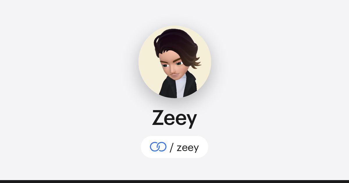 Zeey (/zeey) · solo.to