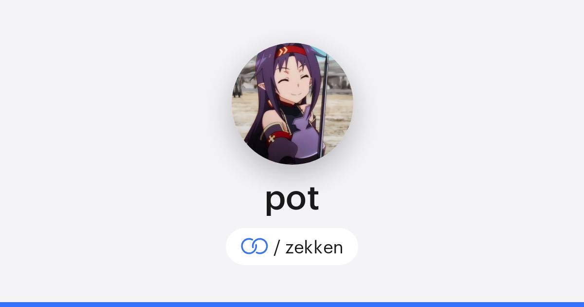 pot (/zekken) · solo.to