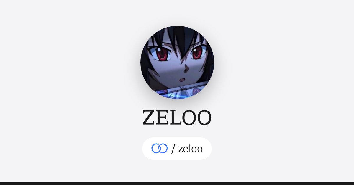 ZELOO (/zeloo) · solo.to