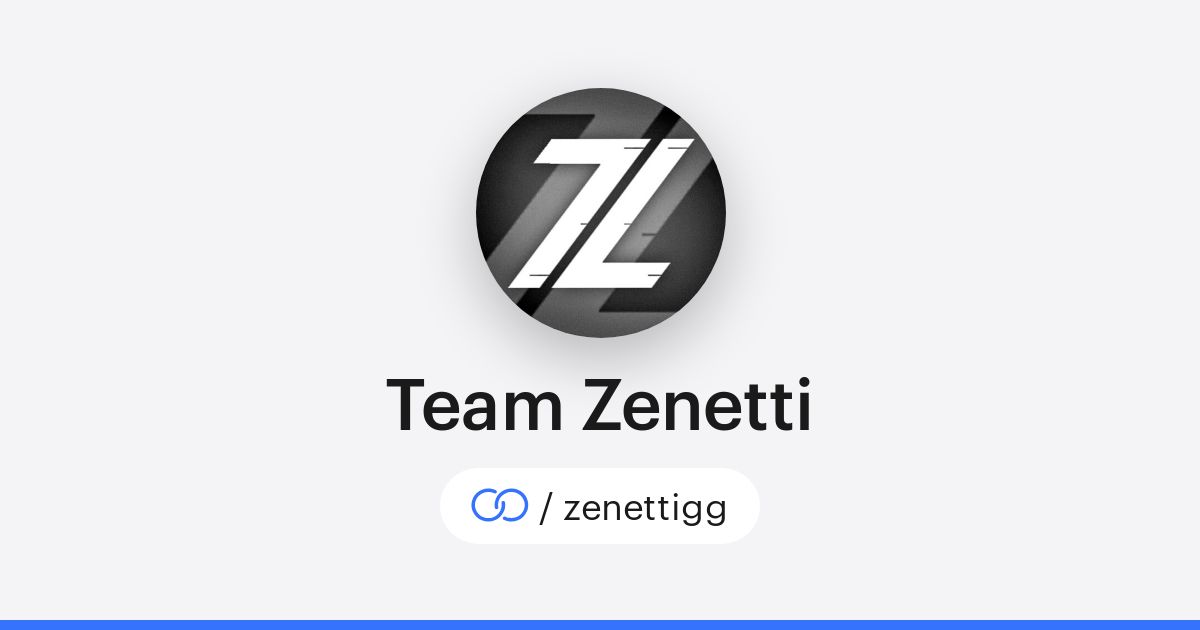 Team Zenetti (/zenettigg) · solo.to