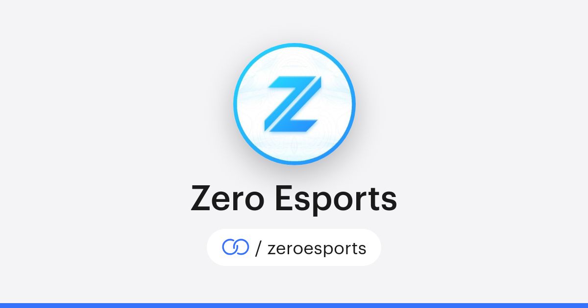 Zero Esports (/zeroesports) · solo.to