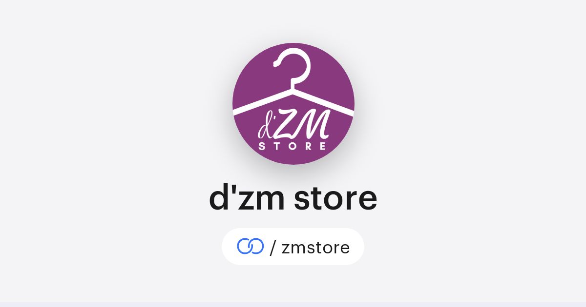 d'zm store (/zmstore) · solo.to