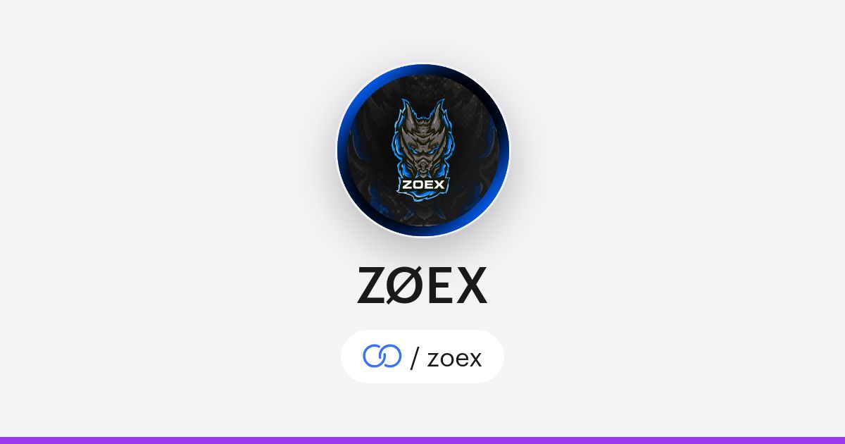ZØEX (/zoex) · solo.to