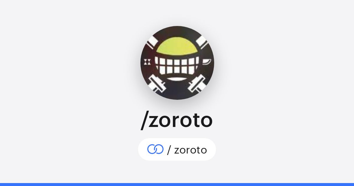 /zoroto · solo.to