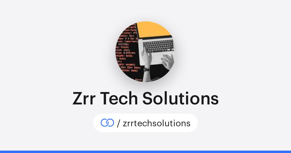 Zrr Tech Solutions (/zrrtechsolutions) · solo.to