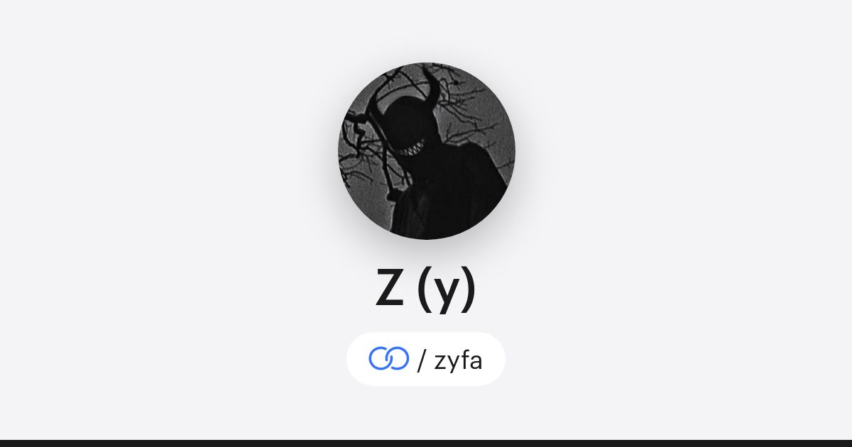Z (y) (/zyfa) · solo.to
