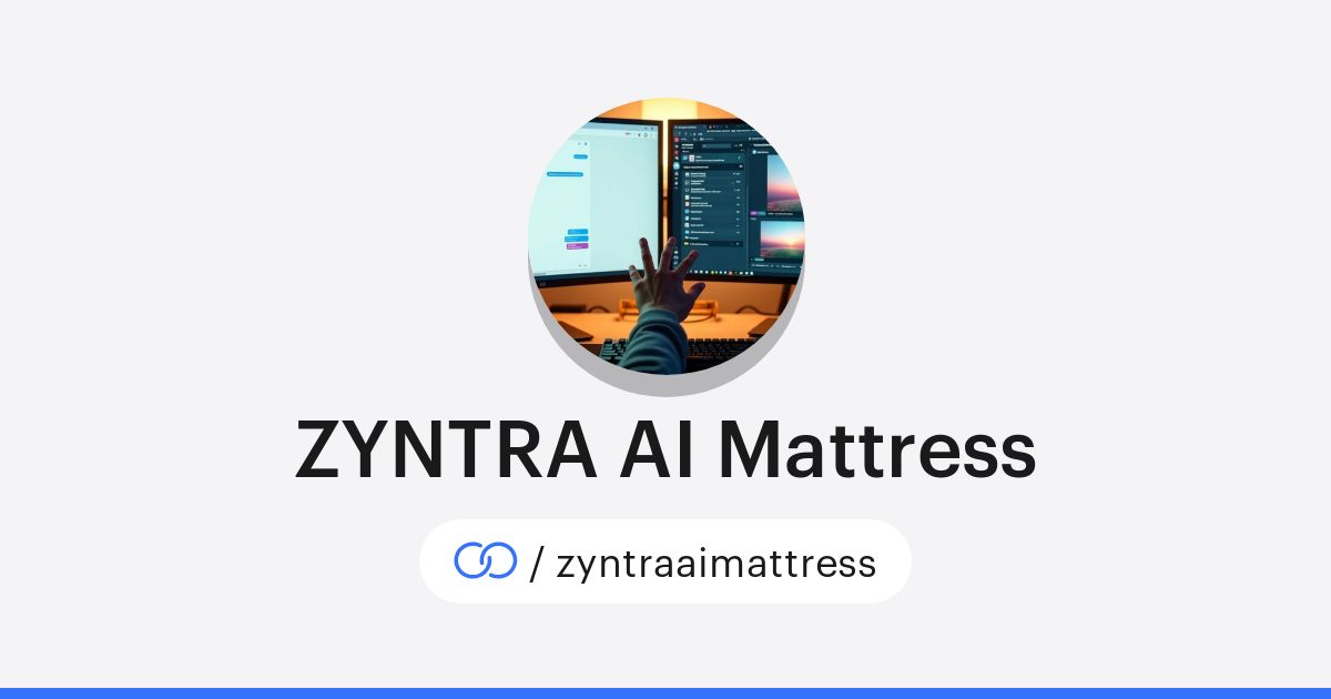 ZYNTRA AI Mattress (/zyntraaimattress) · solo.to