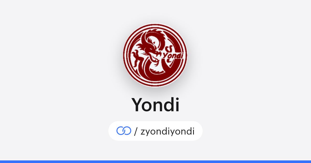 Yondi (/zyondiyondi) · solo.to