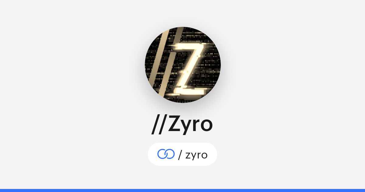 //Zyro (/zyro) · solo.to